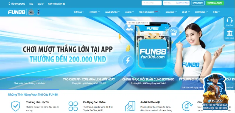 Fun88 - Nhà cái thể thao hàng đầu - Link đăng nhập fun88